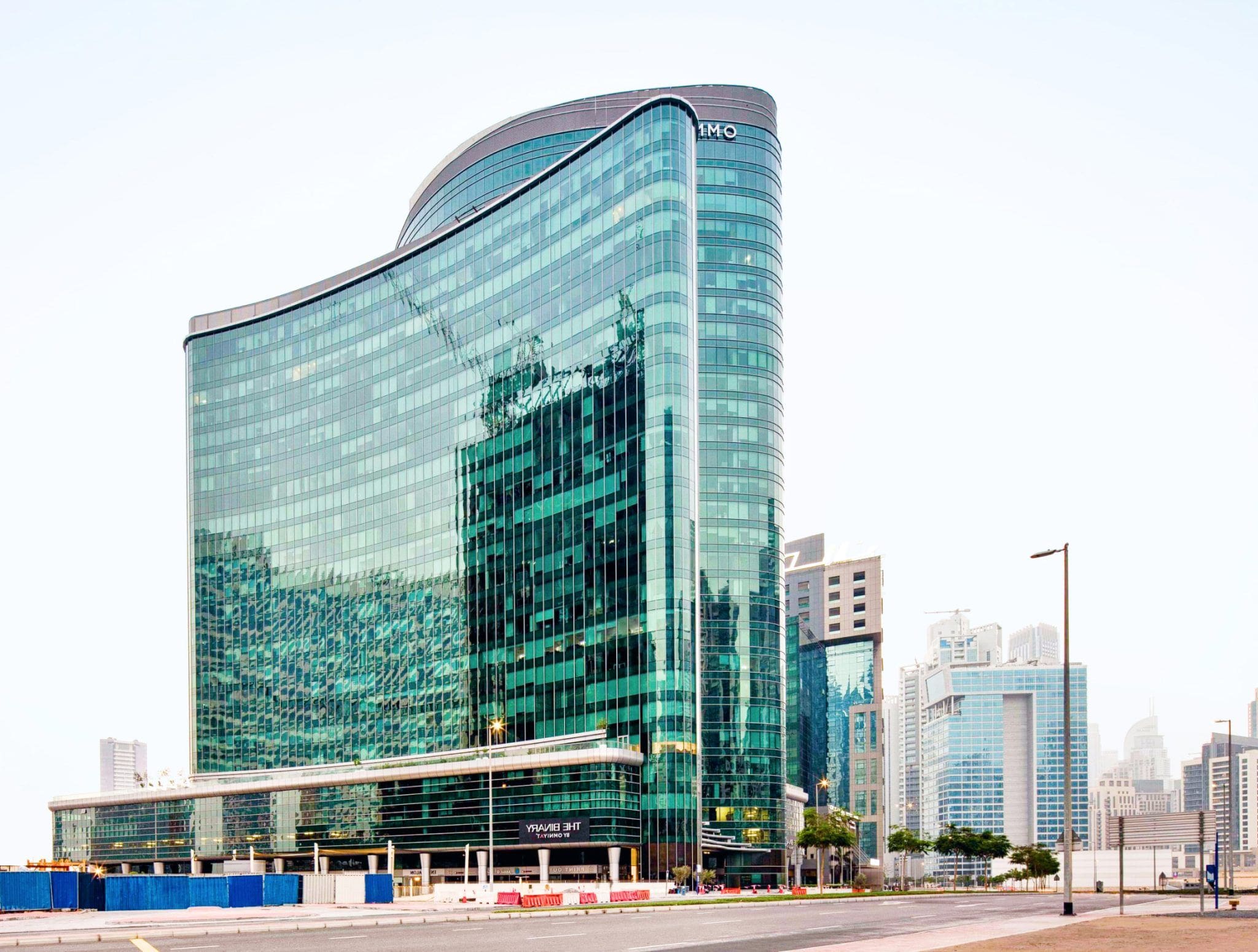 The Binary Tower by Omniyat Properties in Business Bay, Dubai | Offices for Sale | Metropolitan ...