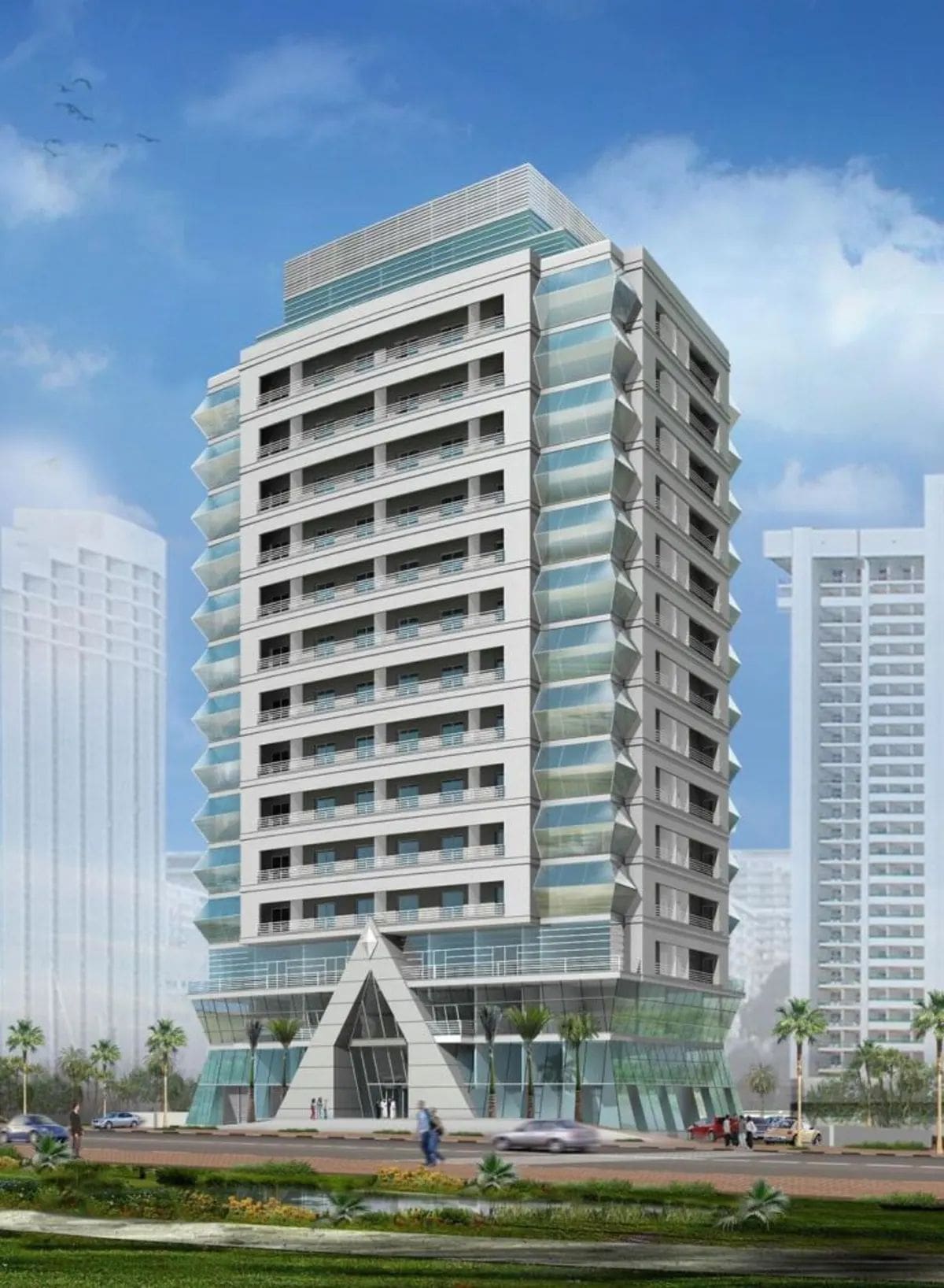 The Diamond Tower by the First Group in Dubai Sports City, Dubai ...