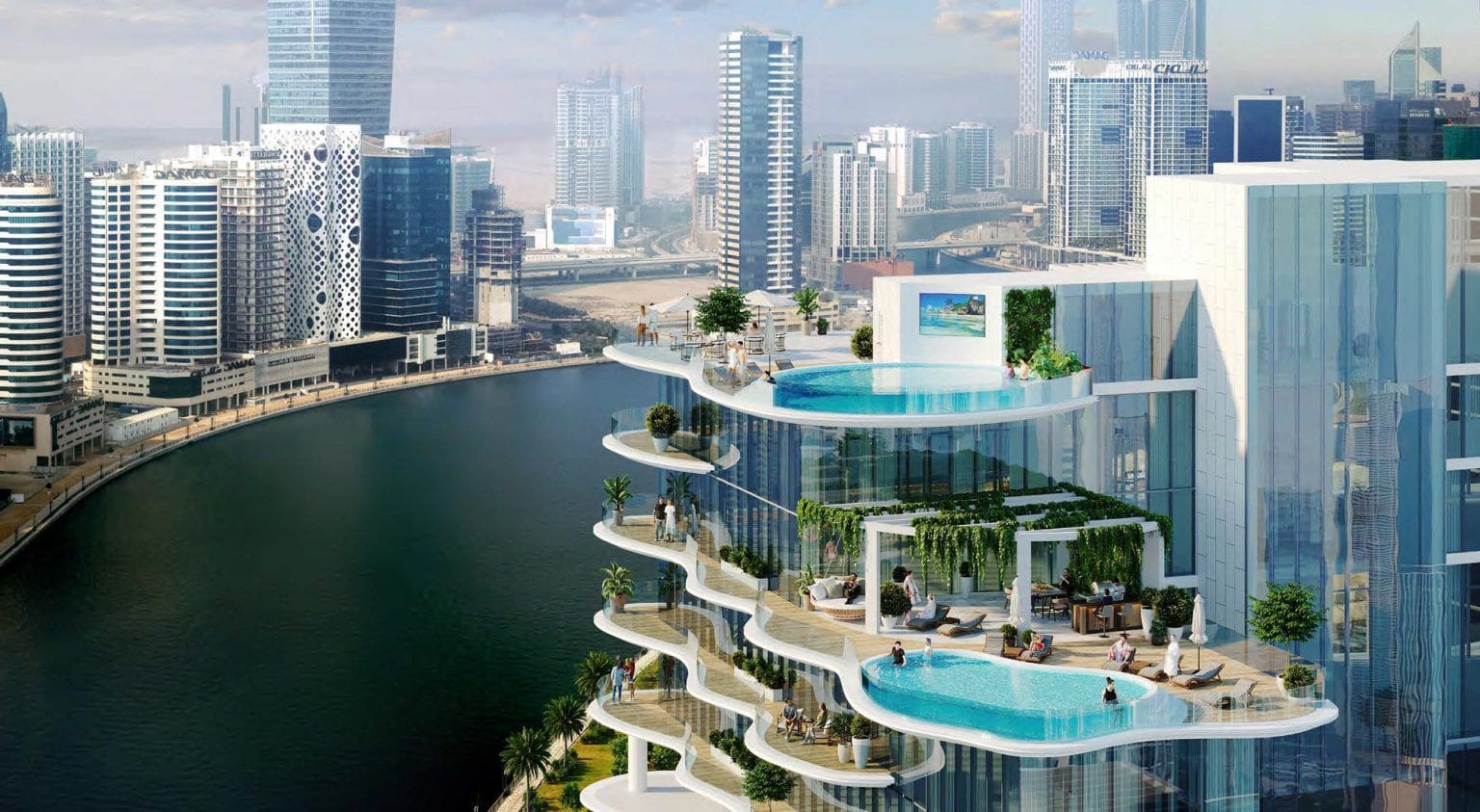 Aspect Tower by Dubai Properties in Business Bay, Dubai | Offices for ...