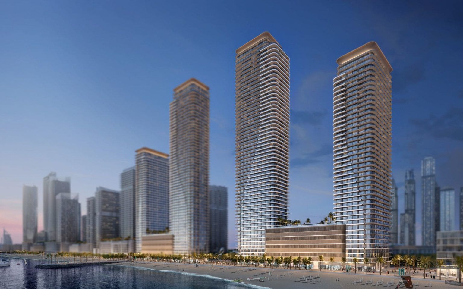 Beachgate by Address by Emaar Properties in Emaar Beachfront, Dubai ...