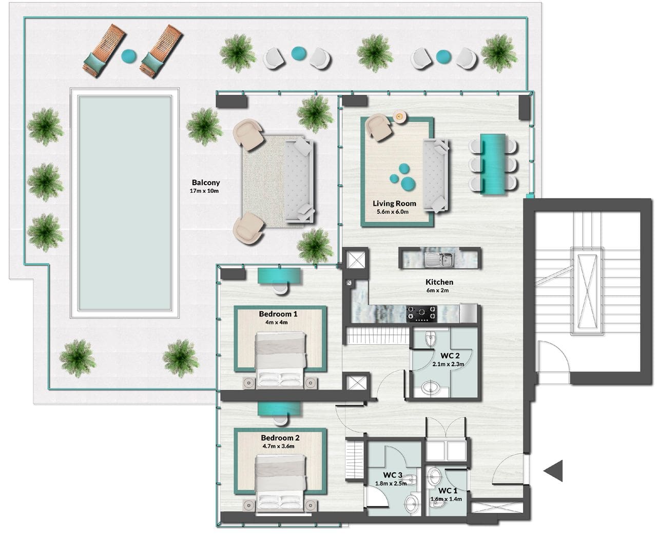 MASA Residence by Durar Group on Al Marjan Island, Ras Al Khaimah ...