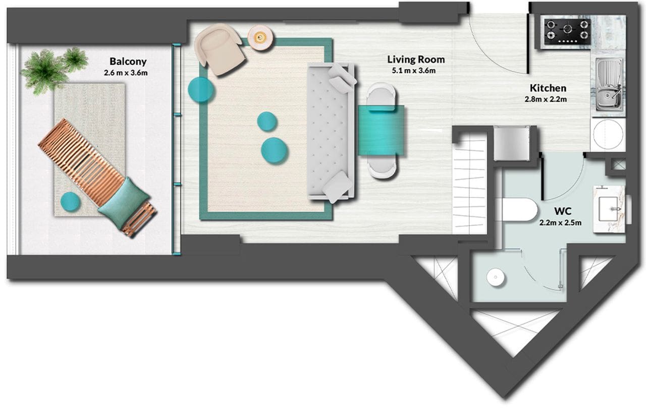MASA Residence by Durar Group on Al Marjan Island, Ras Al Khaimah ...