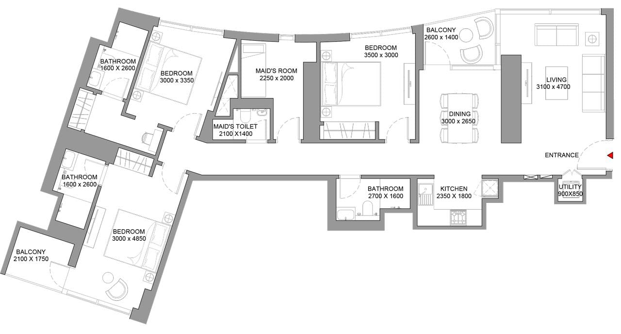Skyscape Avenue by Sobha Realty in Sobha Hartland II, Dubai | Apartments for sale