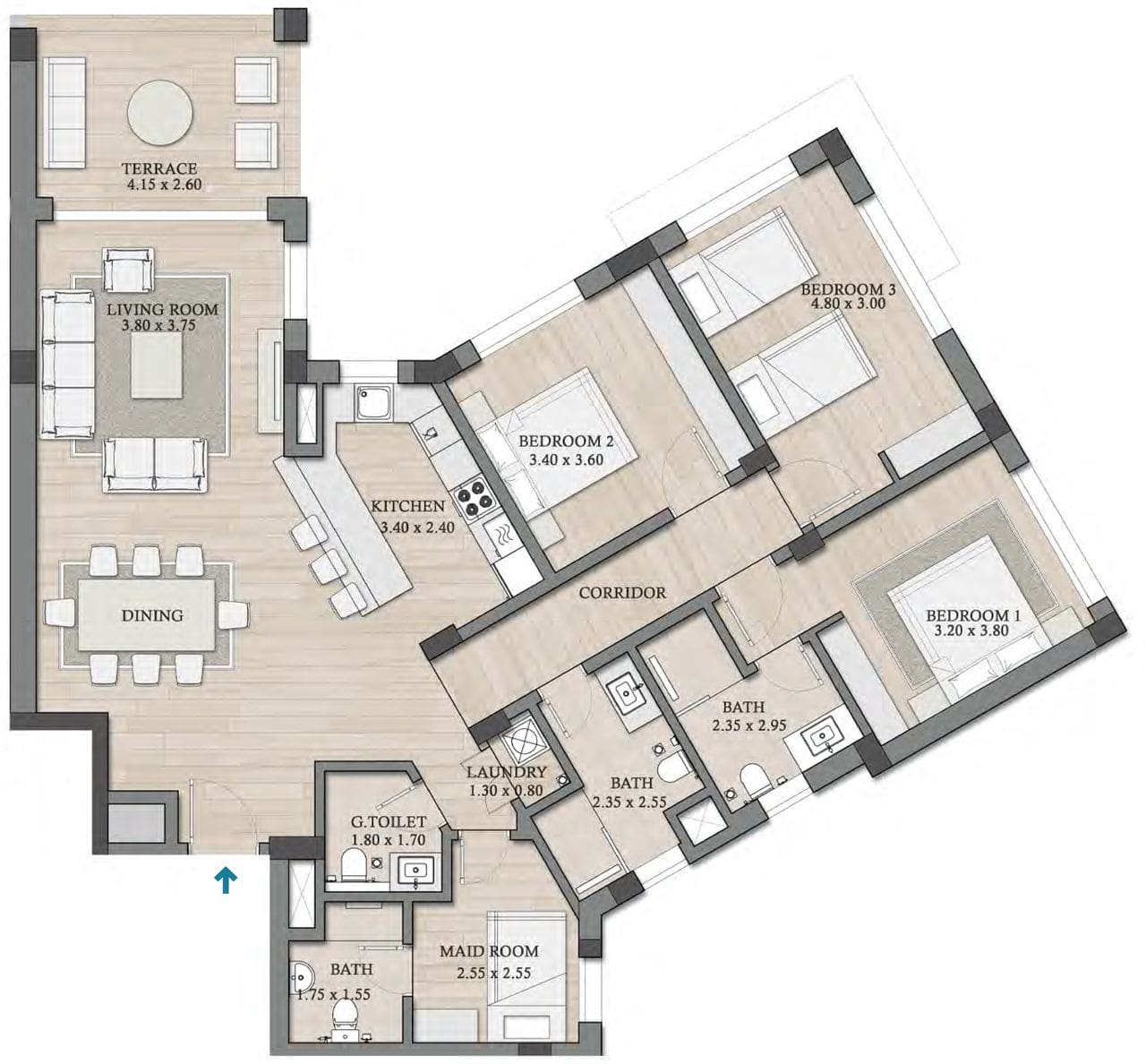 Zen Residences by Zen Development and Investment in Muscat Bay, Oman ...