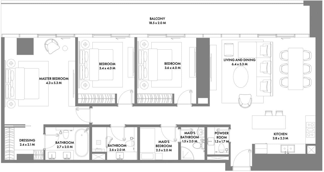 W Residences at Dubai Harbour by Arada, Shamal Holding and Raya ...