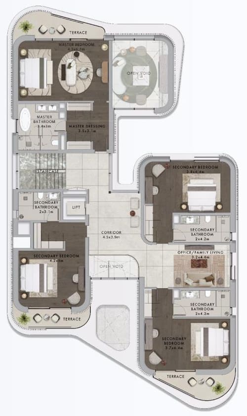 Yas Riva by Aldar Properties on Yas Island, Abu Dhabi | Buy villas in UAE