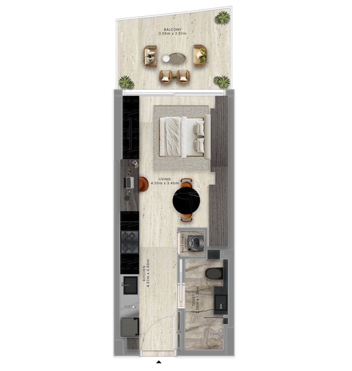 Ola Residences by Lacasa Living Development on Al Marjan Island, RAK ...