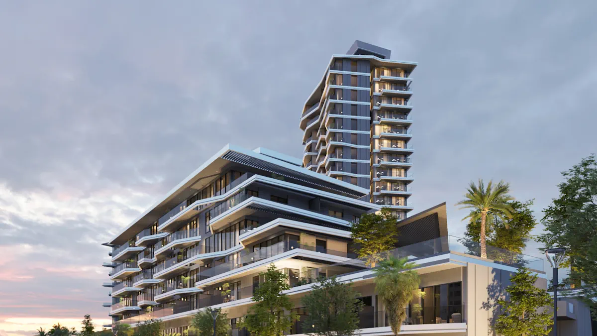 New project from RAK Properties on Raha Island — SKAI