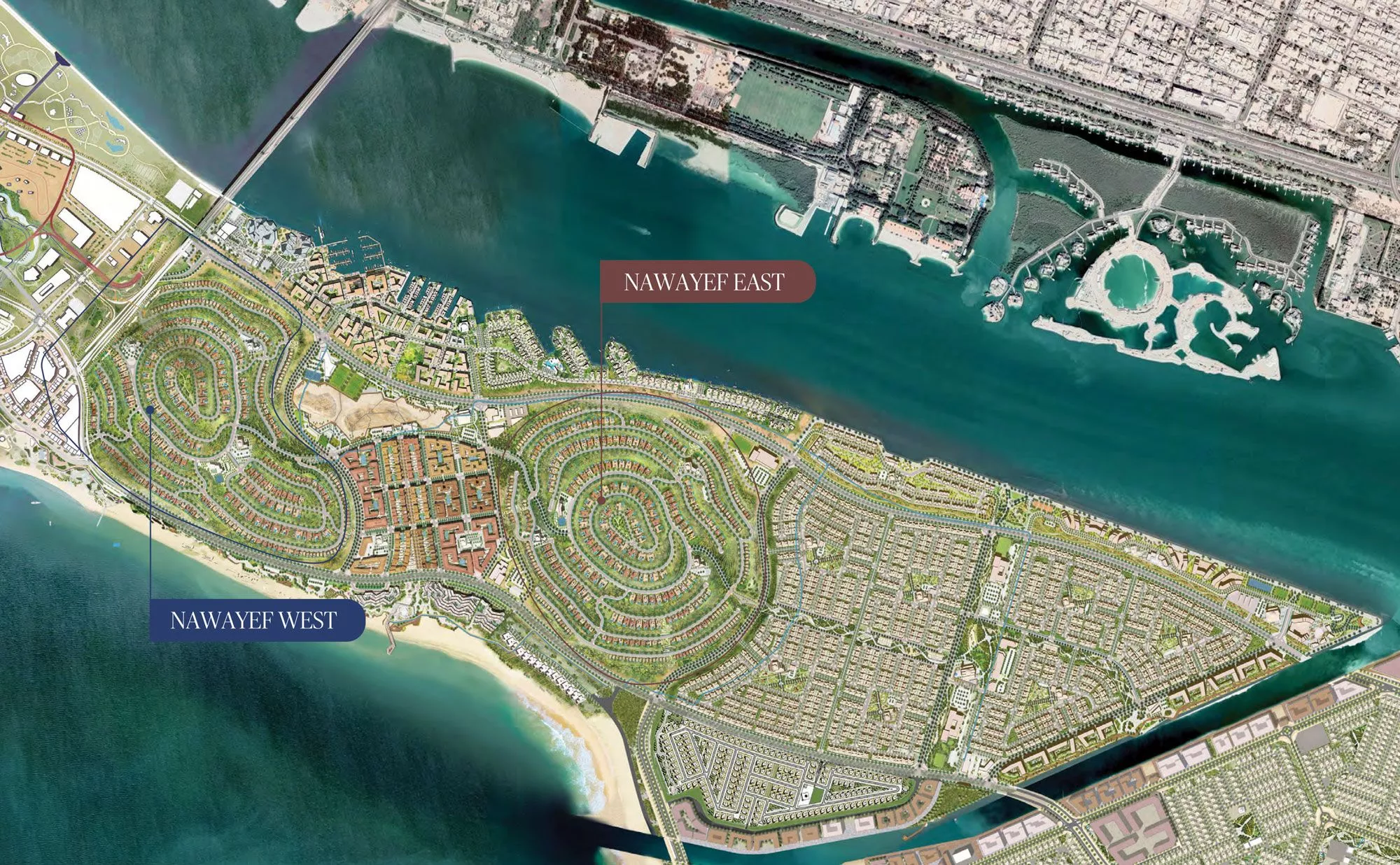 Hudayriyat Island by Modon Properties at Hudayriyat Island, Abu Dhabi | Villas and mansions for ...